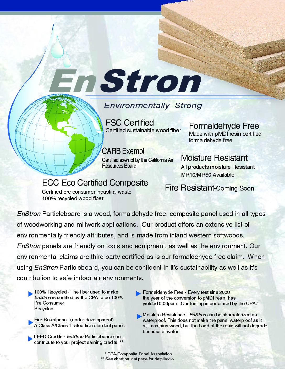 EnStron General Information - Jona Panel Sales Inc. - Jona Panel Sales Inc.