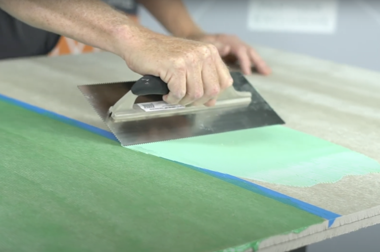 Taylor's Dynamic Flooring Adhesive VS Leading Competitor - Jona Panel ...